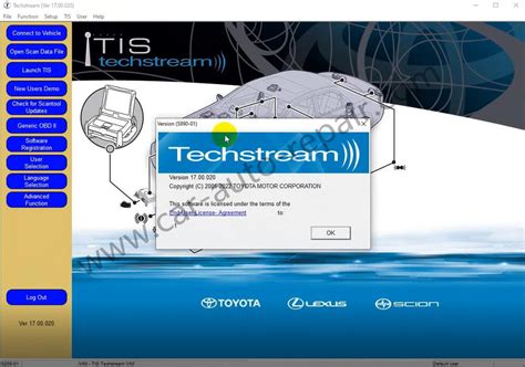 Toyota Techstream 1800008 100 Work 202302 Auto Repair Technician Home