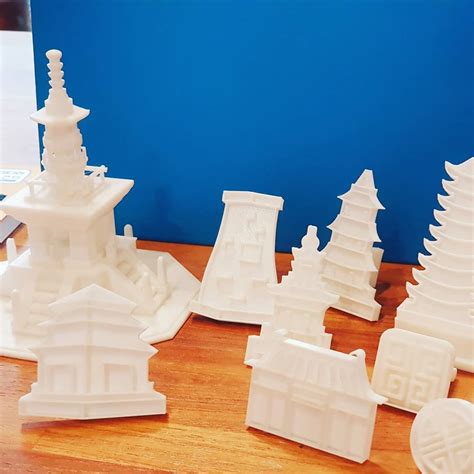 경주를 상징하는 첨성대다보탑전통한옥 등을 3d프린트로 100 무료교육 울산기술직업전문학교