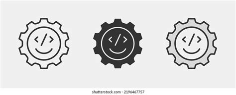 Software Development Icon Programming Coding Logo Stock Vector Royalty Free 2196467757