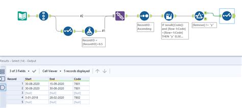 Solved Add Row In Between Different Codes Alteryx Community