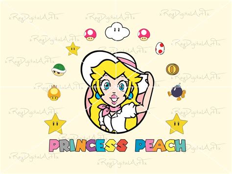Princess Peach Png Princess Peach Svg Princess Svg Super Mario Svg Princess Peach Princess