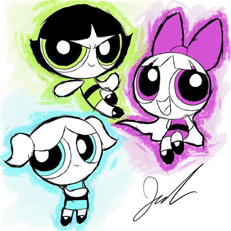 Powerpuff Girls By Sketchworkstoo On Deviantart