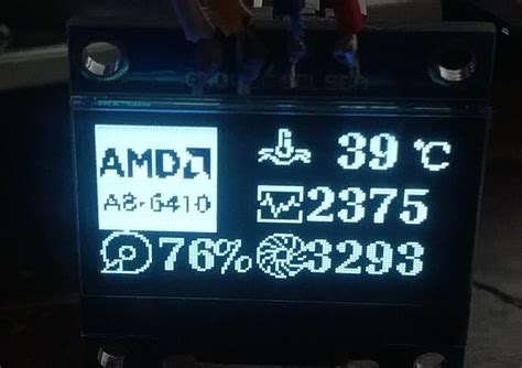 使用esp8266配合096寸oled显示aida64读取到的电脑状态信息 Chrisxs Blog