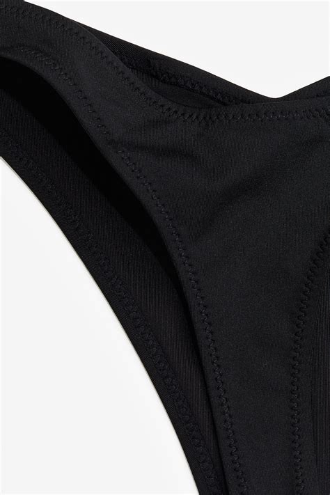 Thong Bikini Bottoms Black Ladies Handm Us