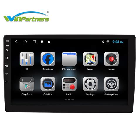 Car Audio And Video Player 10 Inch Touch Screen Android Center Console Wp1001a Android And