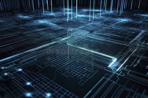 Computer Geometric Digital Connection Structure Business Inteligence Technology Background