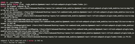 Bug React Refresh Aka Fast Refresh Hot Loader For React Crashes My