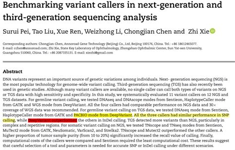 全基因组 人类基因组变异分析（pacbio （4） deepvariant 腾讯云开发者社区 腾讯云