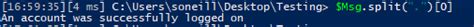 powershell get winevent property field filled with system string[] after removing