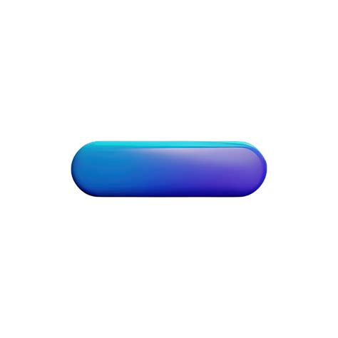 Rectangle Button 3d Element 25208684 Png
