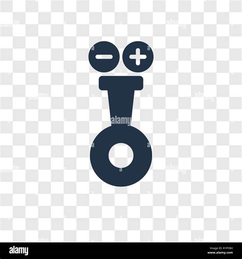 Flask Vector Icon Isolated On Transparent Background Flask Transparency Logo Concept Stock