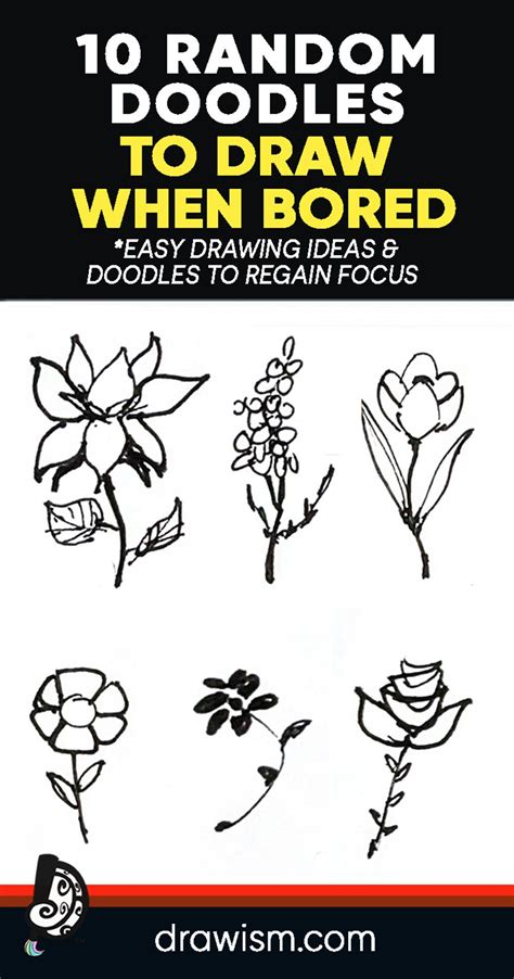Relaxing Random Doodles To Draw When Bored Artofit