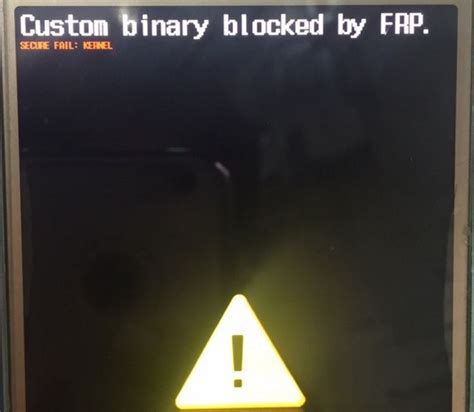 Custom Binary Block By FRP Lock Su Samsung Ecco Come Risolvere
