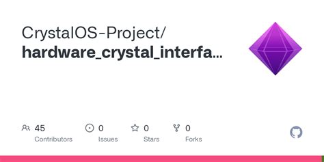 Github Crystalos Projecthardwarecrystalinterfaces