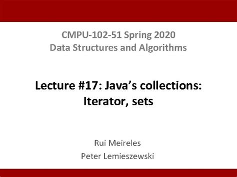 Cmpu102 51 Spring 2020 Data Structures And Algorithms