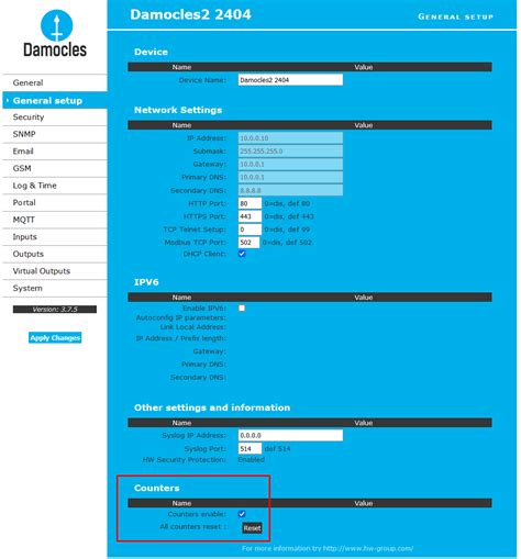 S0 Pulse Counter With Snmp And Modbus Tcp Hw