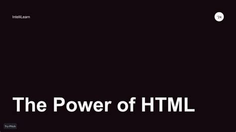 Html Basics By Goutham R Gowdaintellilearn Pptx Web Design And