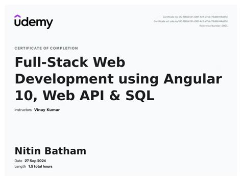 Nitin Batham On Linkedin Webdevelopment Fullstack Angular Sql