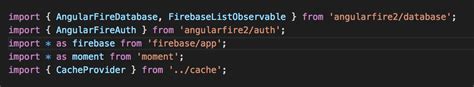 Ionic Prod Build Gets Error Due To Angularfire2 Issues Ionic V3