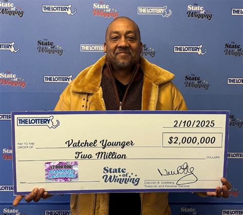 Mass State Lottery Winner Man Will Buy New Car With 2 Million Prize