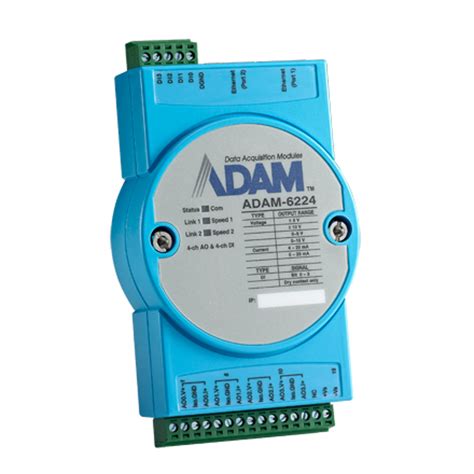 Ch DI Ch AO Modbus TCP Module
