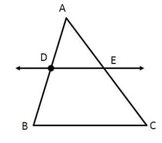 By Using Basic Proportionality Theorem Prove That A Line Drawn Through The Midpoint Of One Side