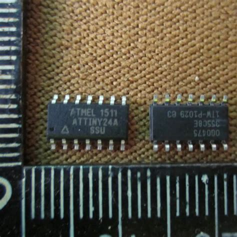 8 bit microcontroller in stock 12pcs attiny24a ssu soic14 avr attiny24a