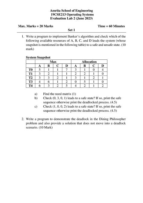 Set Operating System Studocu