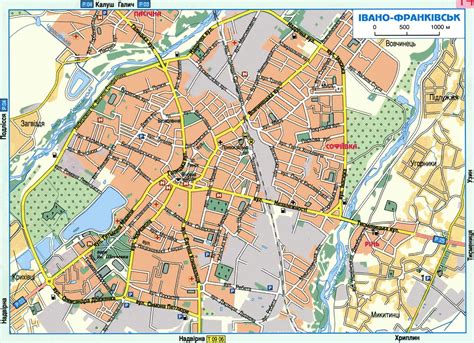 Карта Ивано Франковска