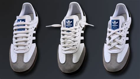 3 Cool Ways To Lace Adidas Samba Og Adidas Samba Lacing Youtube