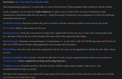Solved This Is Python On Gbd Online I Put The Summary Of Chegg Com