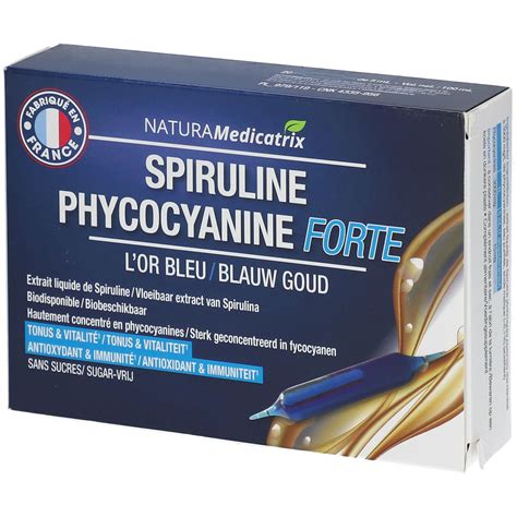 Naturamedicatrix Spiruline Phycoyanine Forte 20x5 Ml Redcare Apotheke