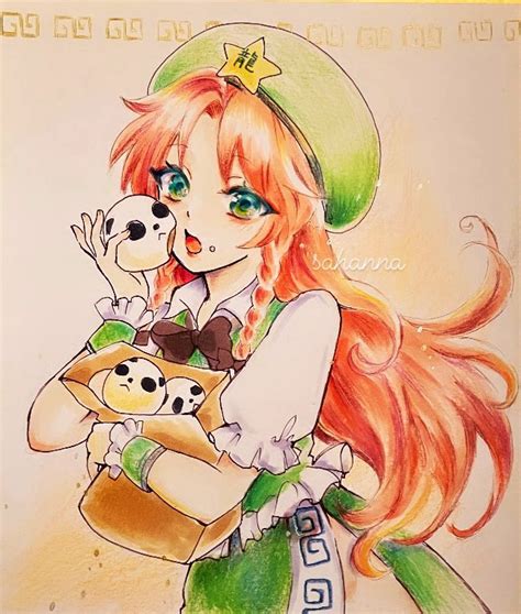 Sahanna Hong Meiling Touhou Commentary Request Photo Referenced
