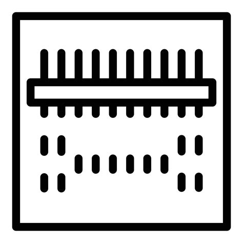 Qr Reader Icon Outline Vector Code Scan Vector Art At Vecteezy