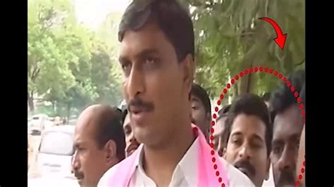 హరీశ్ రావు వెనుక రేవంత్ రెడ్డి వీడియో Brs Mla Harish Rao Counter