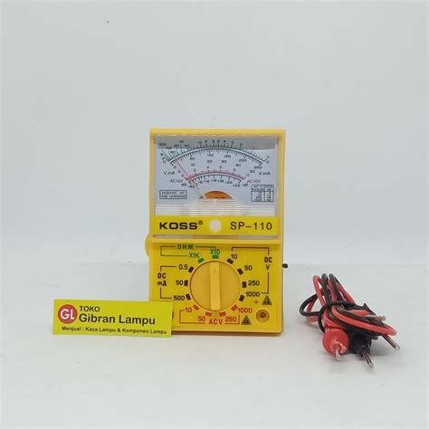 Multitester Koss Sp 110 Multitester Analog Mini Lazada Indonesia