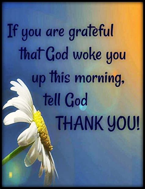 Good Morning Thank You God Quotes