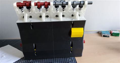 16 Valve Dohc Cylinder Head For Inline 4 Engine By Mcchat Download Free Stl Model