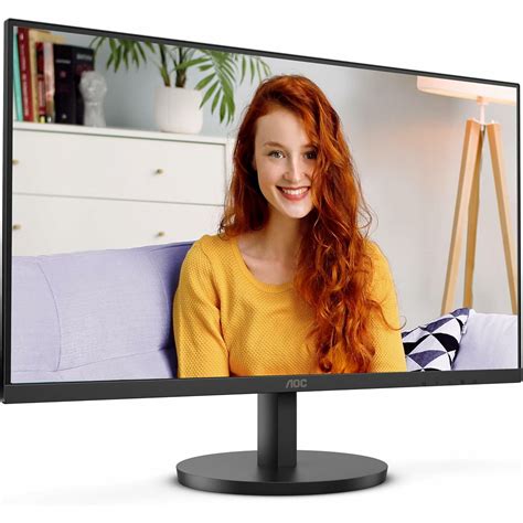 Aoc 27 Inch 1920X1080 Va 100Hz 1M Widescreen LED Monitor With Speakers Black Falcon Computers