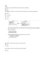 OOP Module Exam 1 Docx OOP Exam Aggregation Is A Class Relationship
