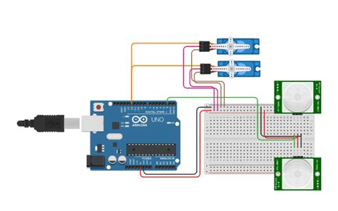 circuit design session 15 servomotor and presence sensor components