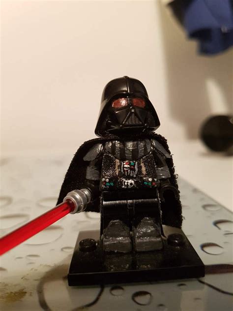 Custom Lego Darth Vader Minifigure Star Wars Amino
