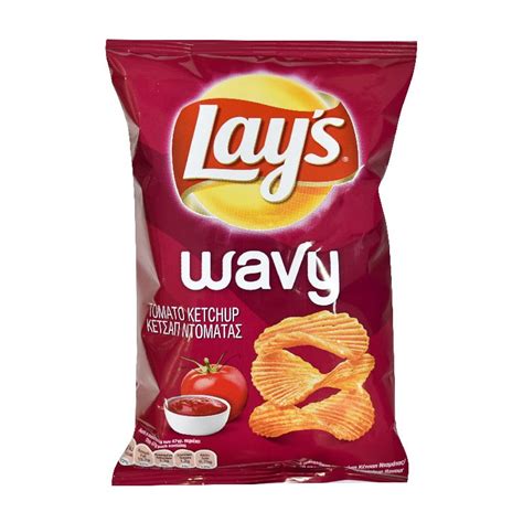 Lays Chips Wavy Lays Potato Chips Wavy 13 Oz
