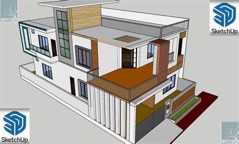 Make Sketchup 3d Model With Interior Design And Realistic Renderings In Vray By Pro Architect 1