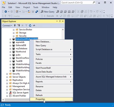 Master SQL Server SQL Server Management Studio Tutorial Petri IT