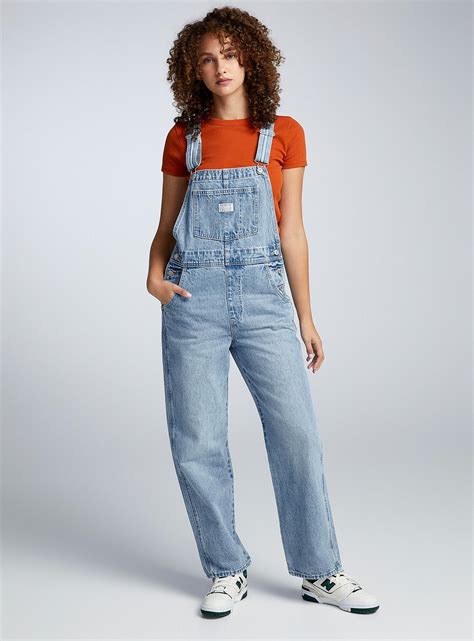 Levis Vintage Blue Denim Overalls Lyst