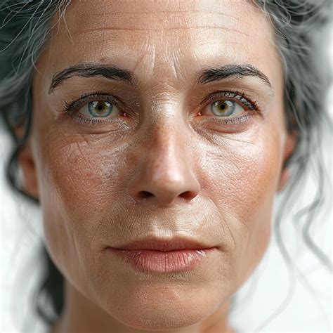 Old Women Face Shot Closeup Ai Generated Premium Ai Generated Image