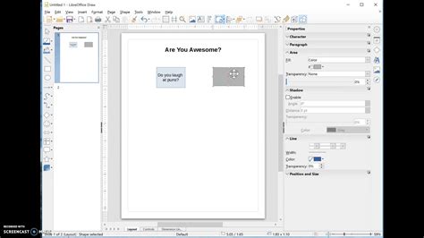 Flowchart In Libreoffice Youtube
