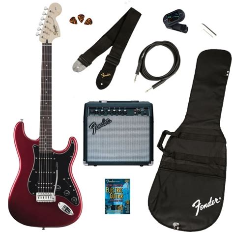 Squier Affinity Strat Pack Hss With Frontman Amp Candy Red Myothings