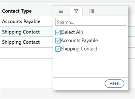 Typescript Is There A Way To Change The Default AgGrid Filter